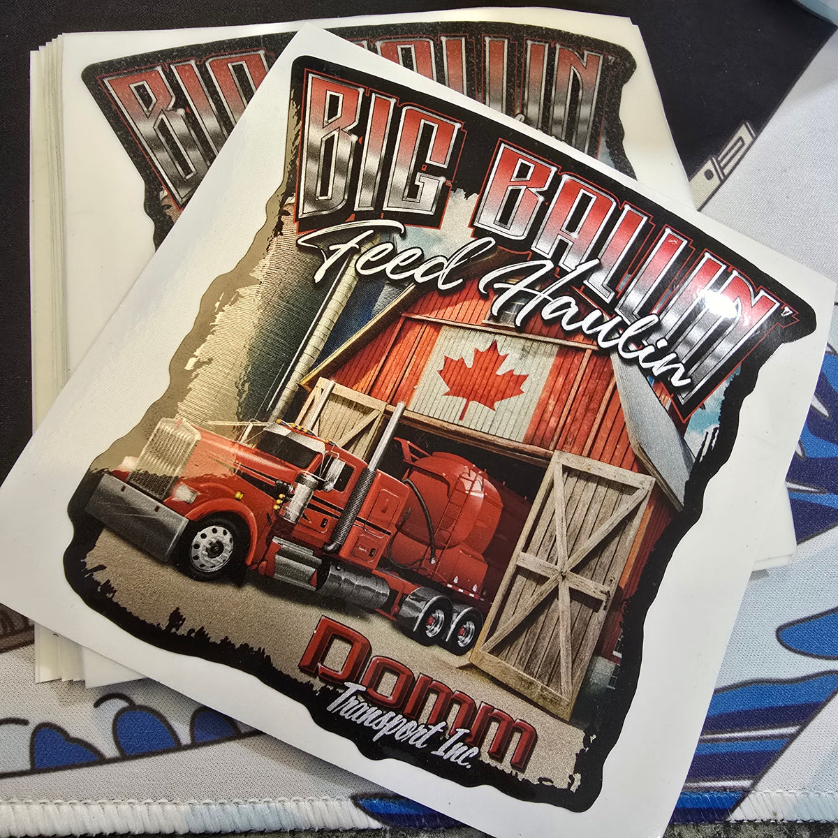 Domm Big Ballin Decals – Cool Design Ninja