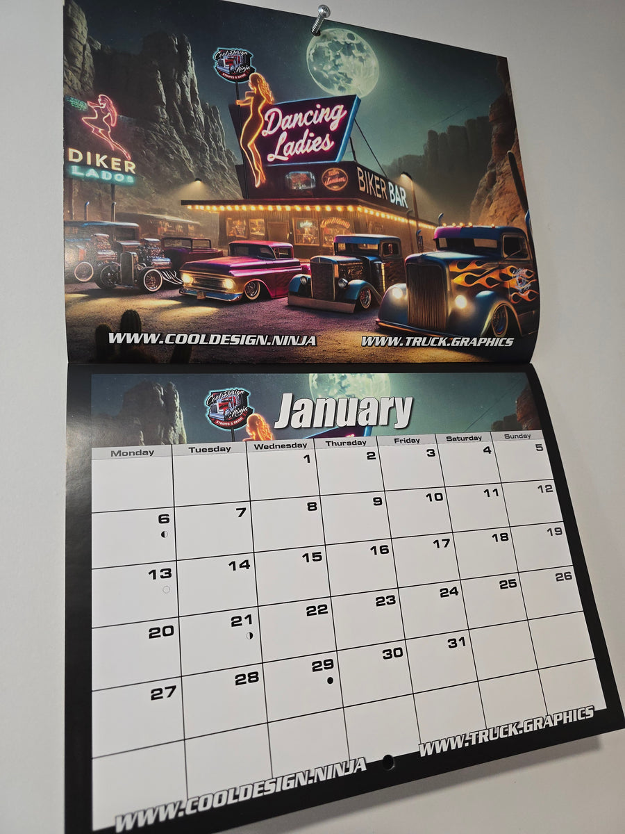 CoolDesign.Ninja 2025 Calendar – Cool Design Ninja