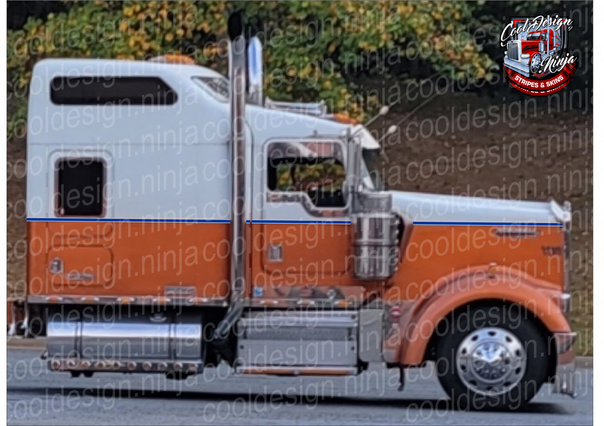Basic Nitch Kenworth Stripe Kit – Cool Design Ninja