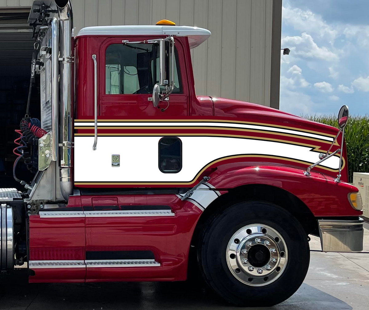 International Daycab Seminole Stripe – Cool Design Ninja