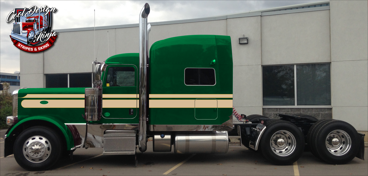green peterbilt