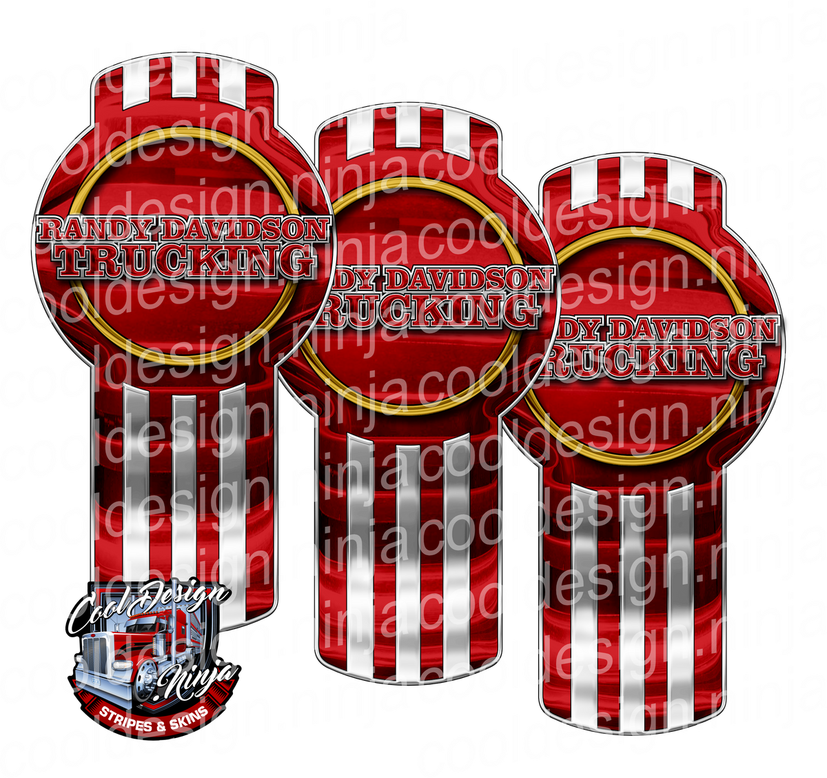Davidson Kenworth Emblem Skins – Cool Design Ninja
