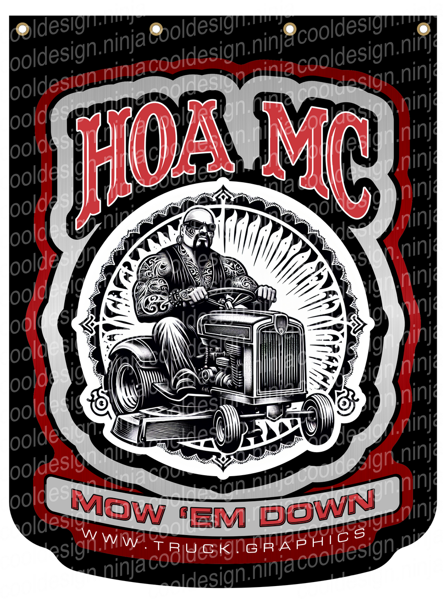HOA MC Banner - 24in – Cool Design Ninja