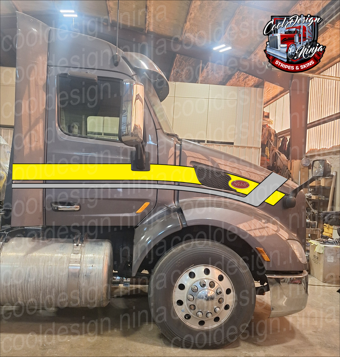 Johner Modcon 579 Peterbilt Stripe Kit – Cool Design Ninja