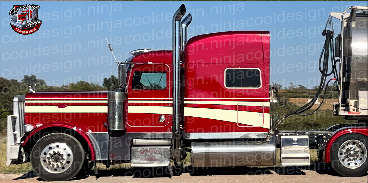 Slow Horizon Peterbilt Stripe Kit – Cool Design Ninja