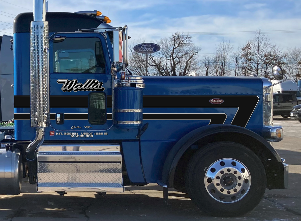 Wallis 77 Peterbilt Stripe Kit – Cool Design Ninja