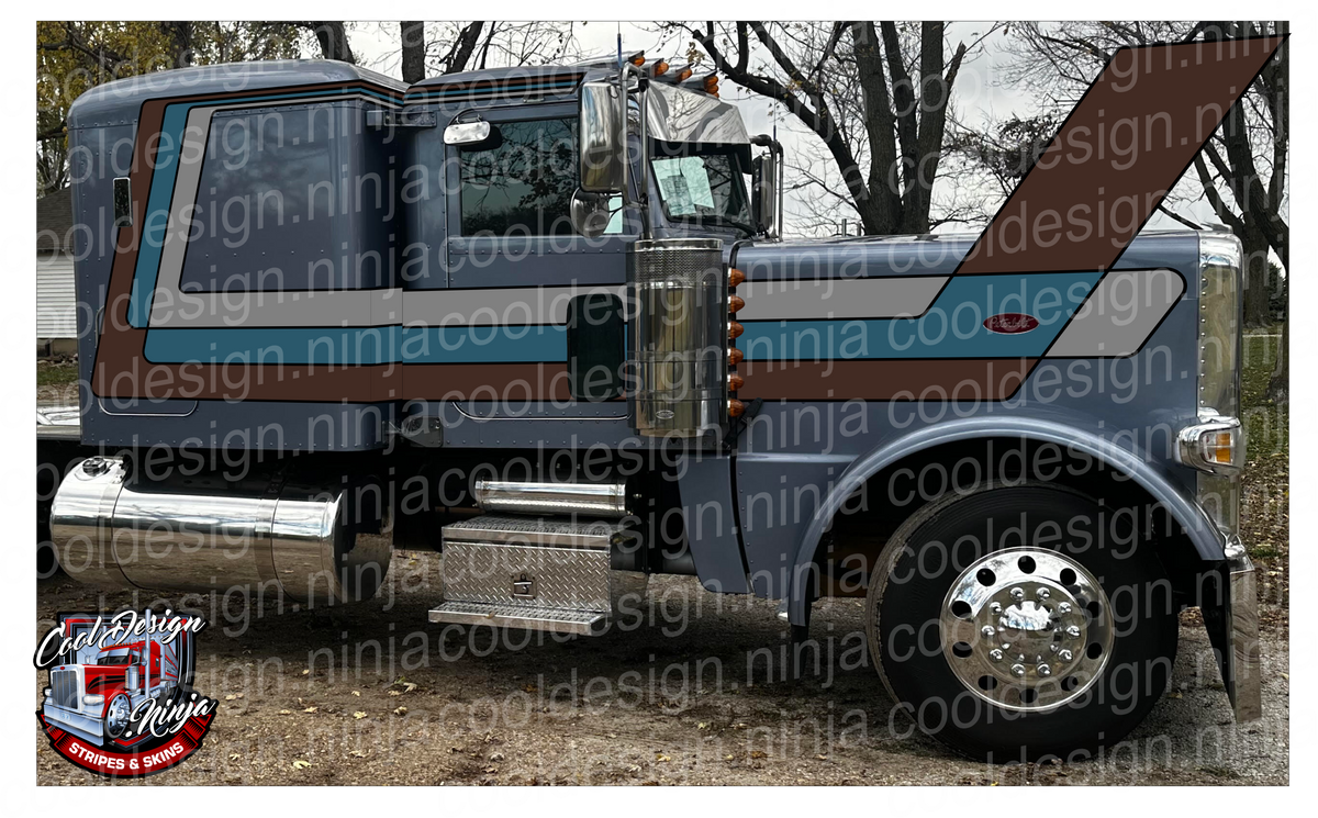 Western Chicago Peterbilt Stripe Kit – Cool Design Ninja