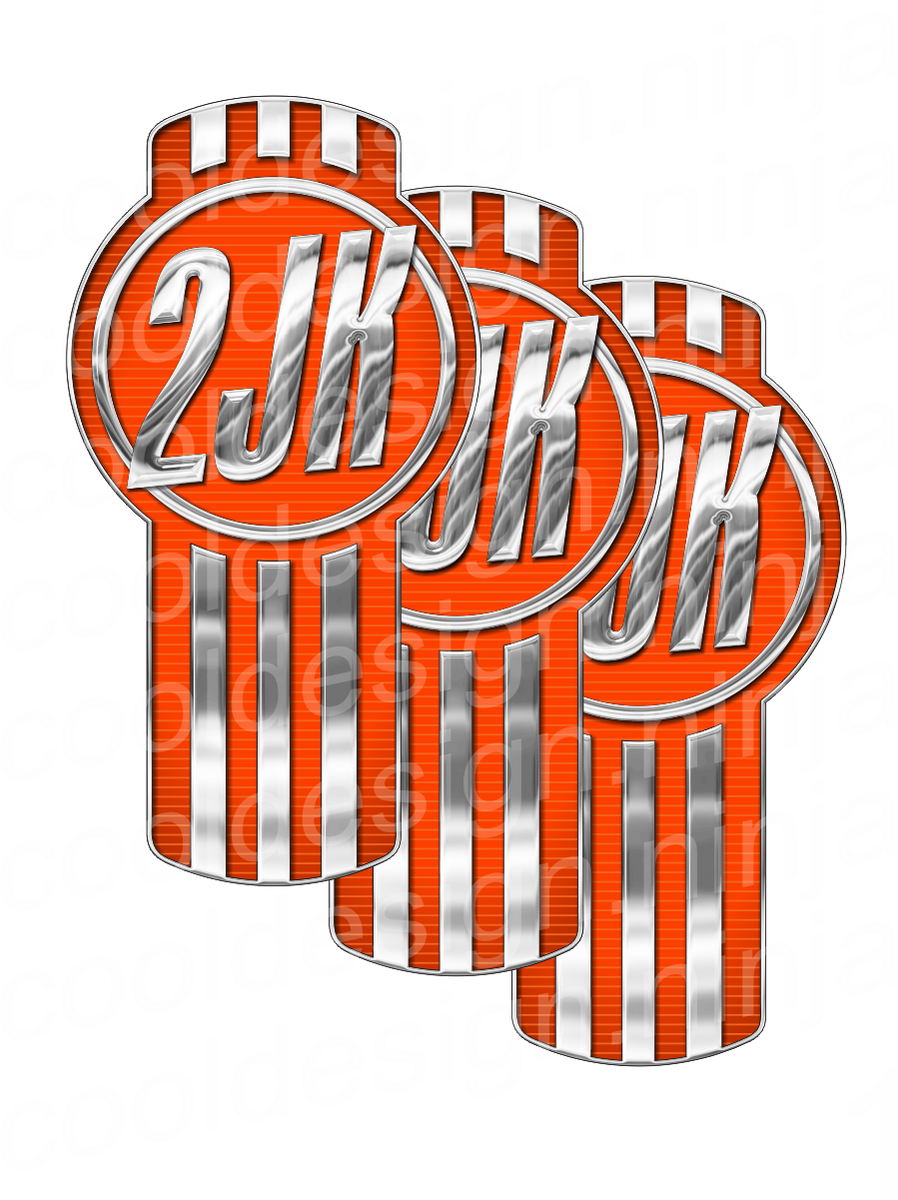 2JK Kenworth Kit Emblem Skins – Cool Design Ninja