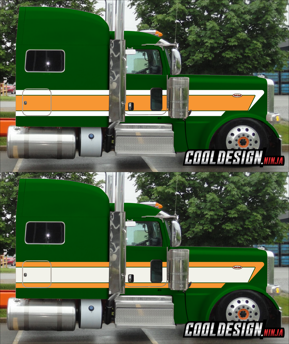 Thickline Peterbilt Stripe Kit – Cool Design Ninja