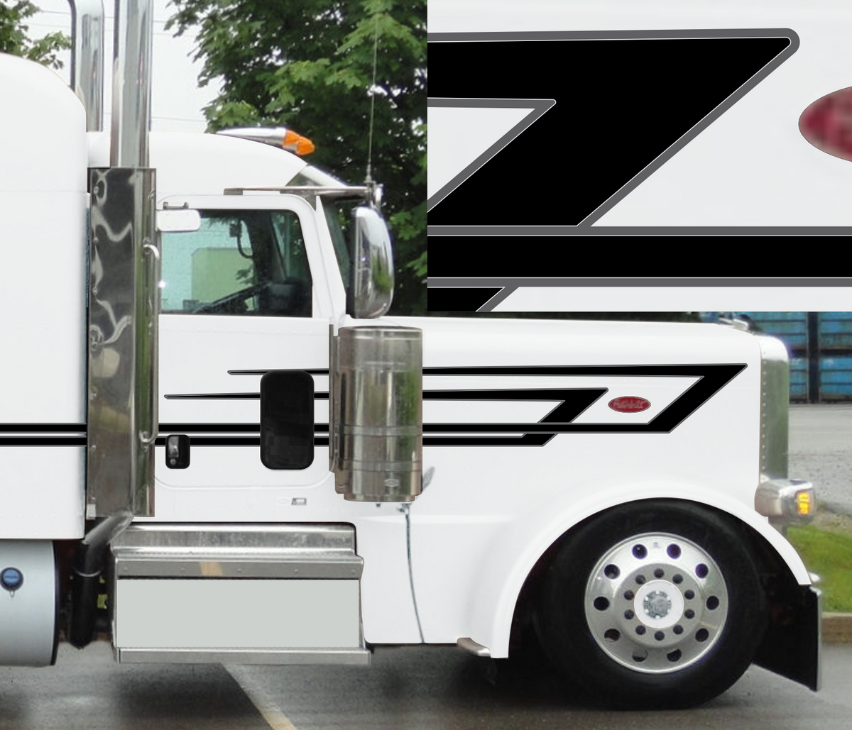 Custom Peterbilt 389 Daycab