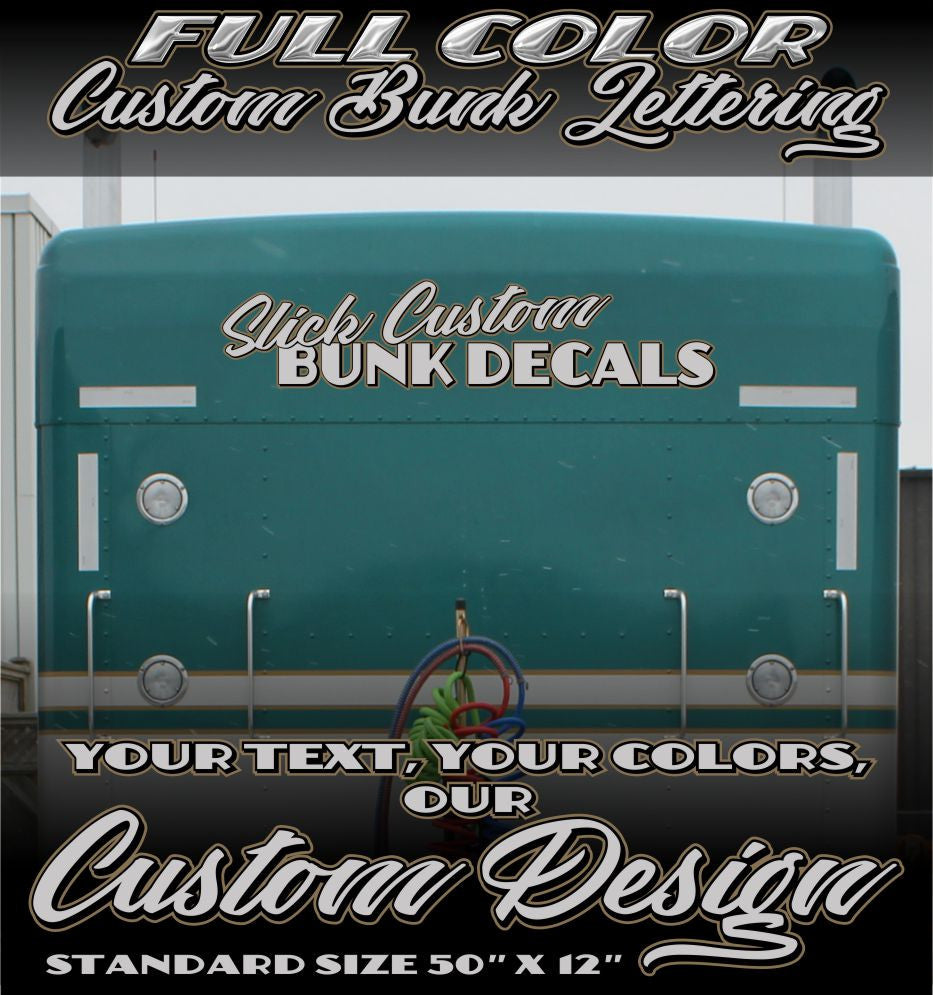 Custom Bunk Decals – Cool Design Ninja