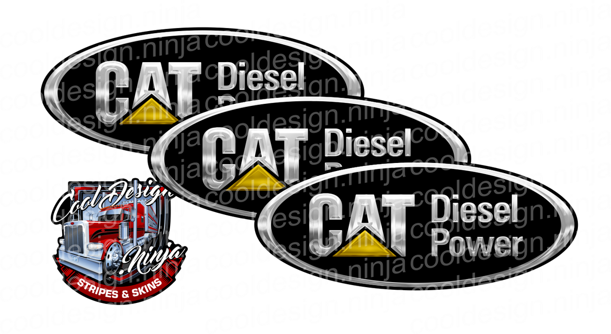 CAT Peterbilt Emblem Skins – Cool Design Ninja