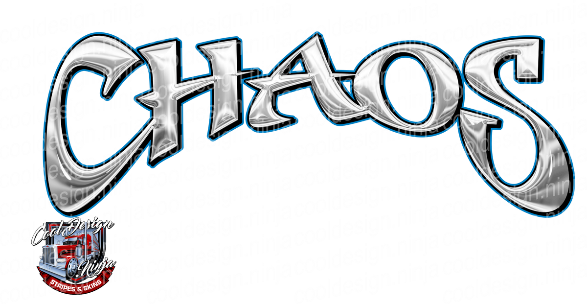 Chaos Boat Decal – Cool Design Ninja
