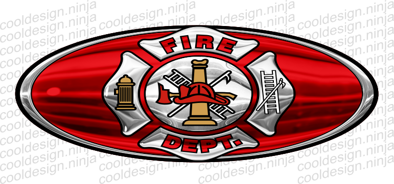 3-Pack Fire Department Peterbilt Emblem Skins – Cool Design Ninja