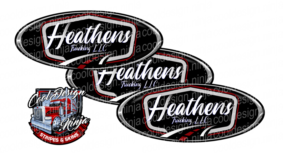 Heathens Peterbilt Emblem Skins – Cool Design Ninja