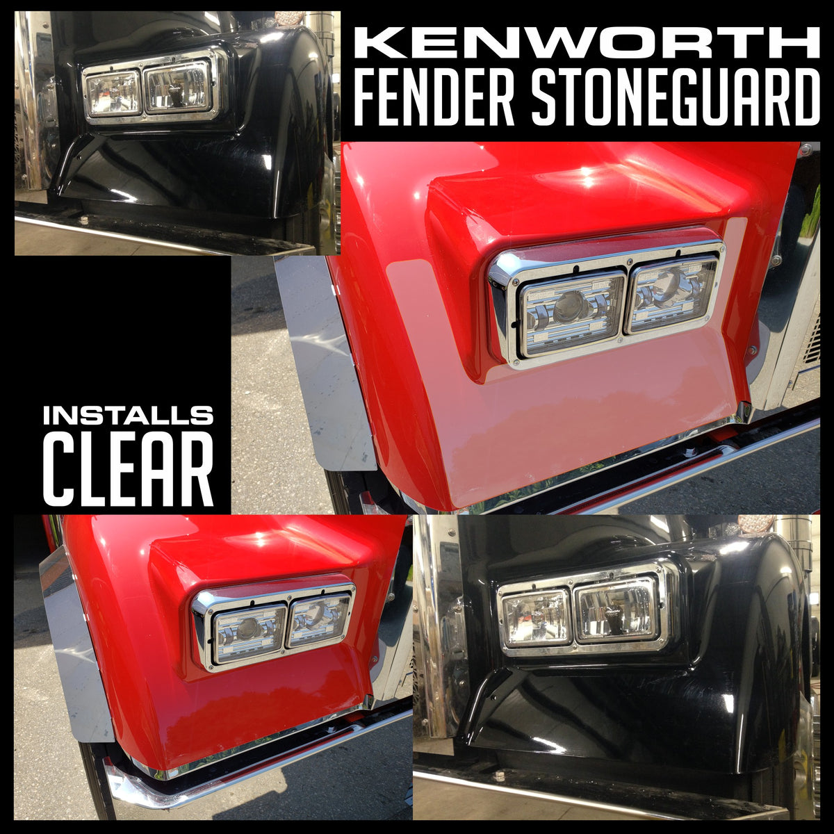 Fender Stone Guard - Kenworth – Cool Design Ninja