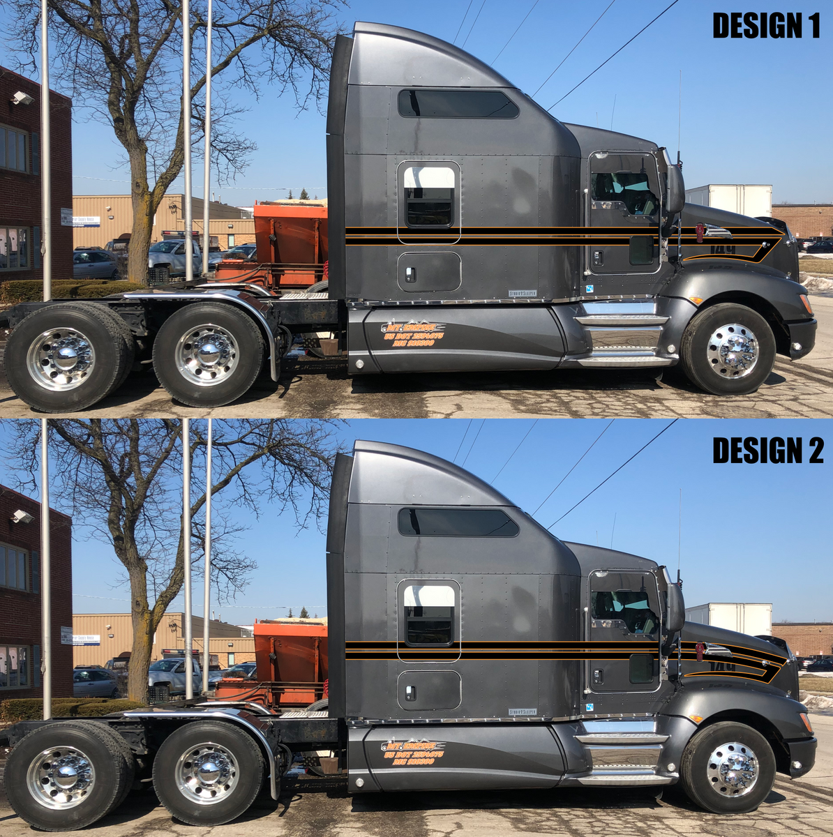 Charcoal T660 Stripe Kits – Cool Design Ninja