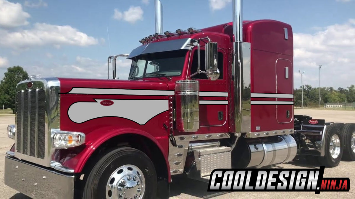 Semi-Nola Peterbilt Stripe Kit – Cool Design Ninja