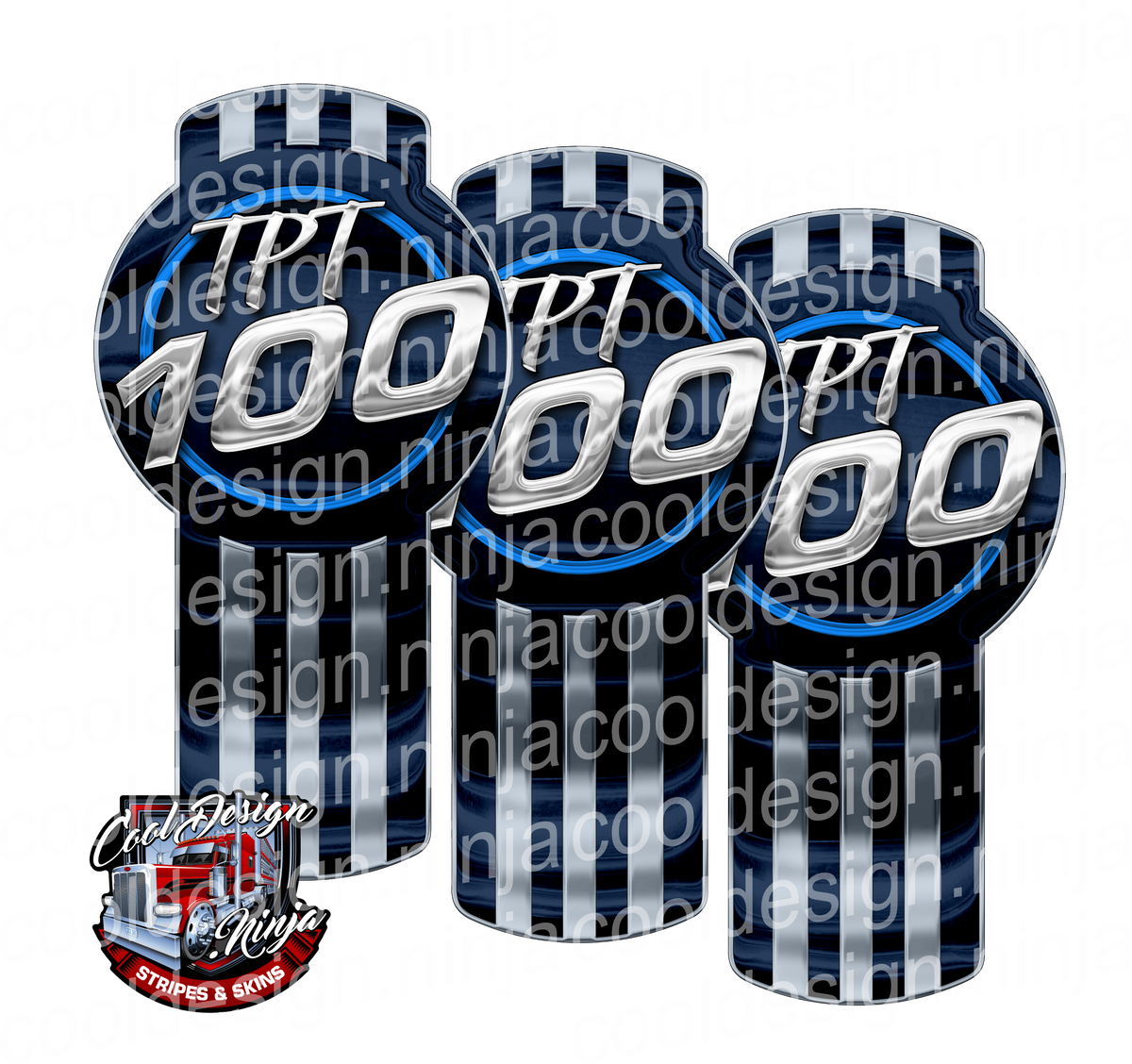 TPT 100 Kenworth Emblem Skins Kit – Cool Design Ninja