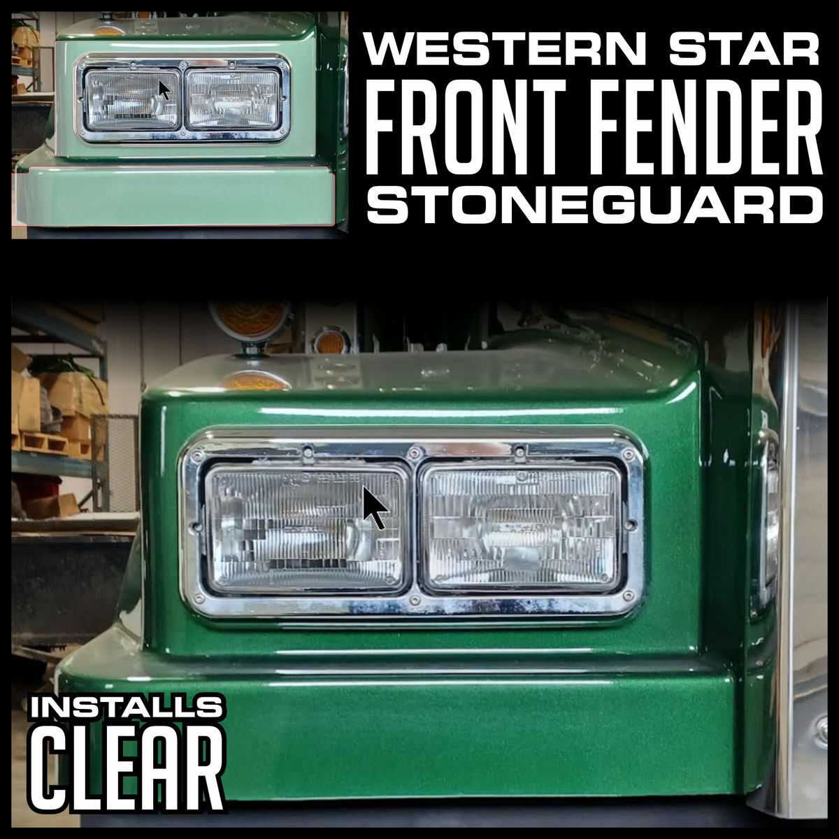 Front Fender Stone Guard - Western Star – Cool Design Ninja