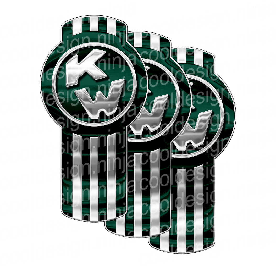 Dark Green Kenworth Emblem Skin Kit – Cool Design Ninja